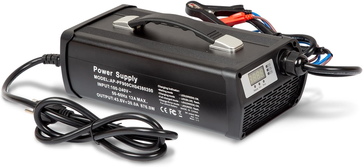 Amazon.com: Enjoybot 36V 20A Lithium Battery Charger with 0V Smart ...