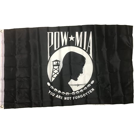 Amazon.com : New 2x3 United States Vietnam War POW MIA Flag Flags ...