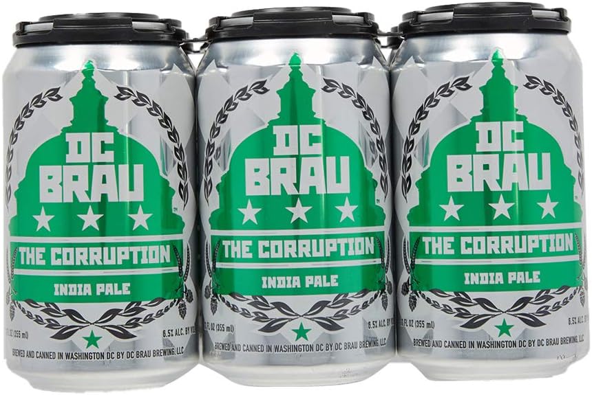 Amazon.com: DC Brau, Corruption, 6pk, 12 Fl Oz : Grocery & Gourmet Food