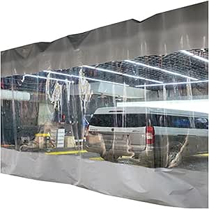 Transparent Waterproof Door curtain, Dust-proof Sliding Partition ...