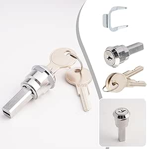 Amazon.com: Toolbox Lock with Keys, Toolbox Lock Iron Cabinet Insert ...