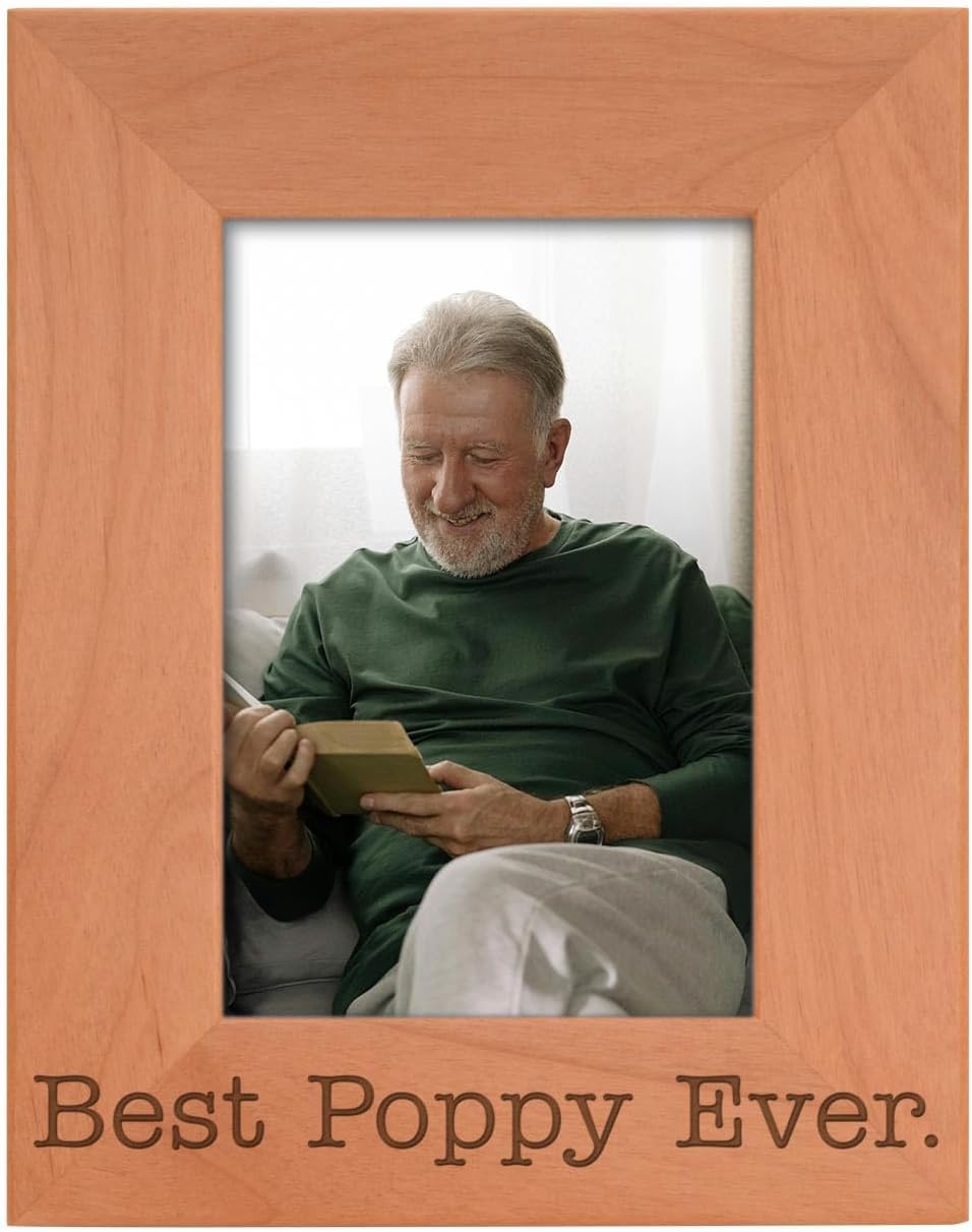 Amazon.com - ThisWear Birthday Gift for Grandpa Best Poppy Ever Natural ...