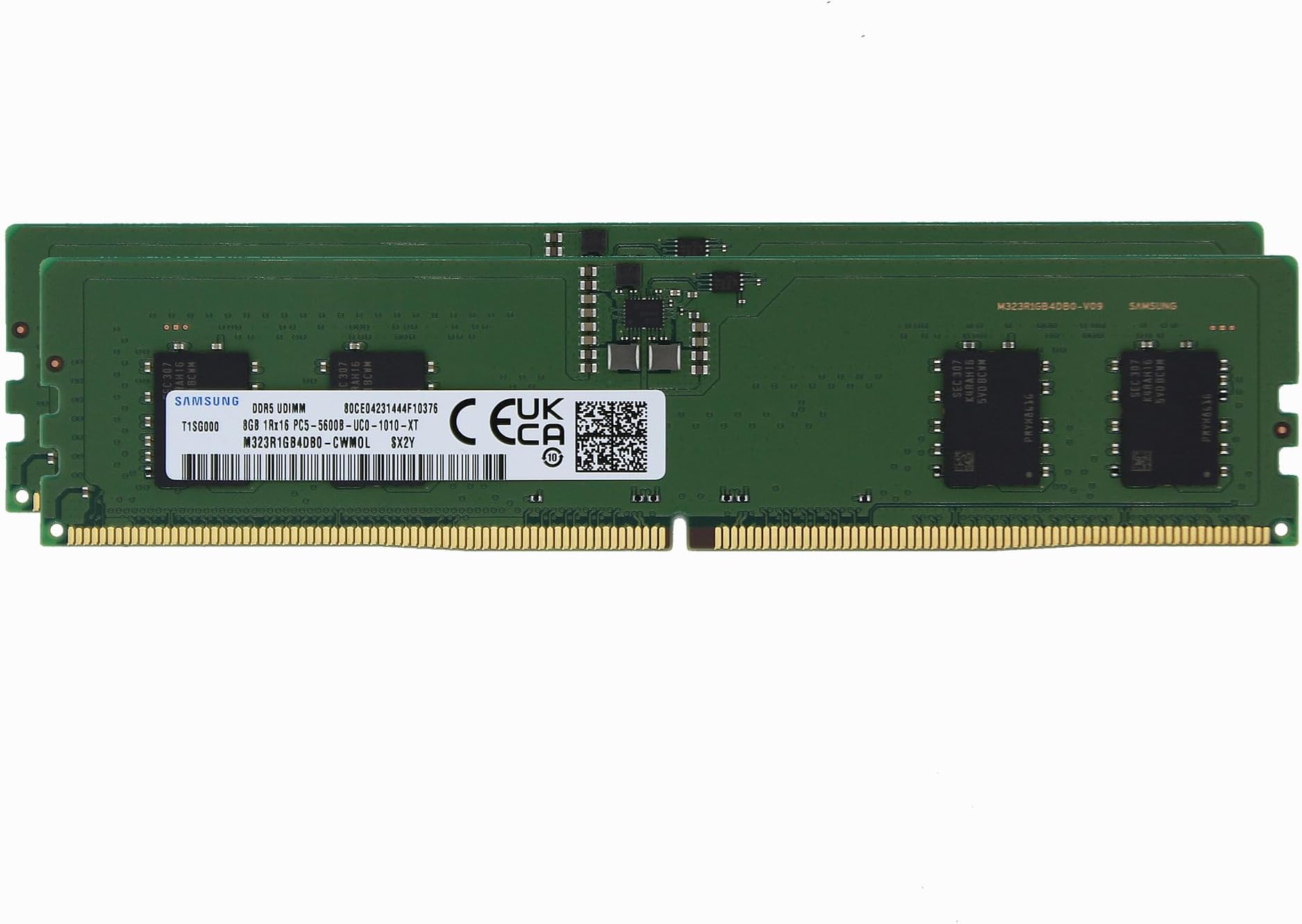 Sam Original 16GB (2x8GB) DDR5 5600MHz (or 4800MHz PC5-38400) High ...
