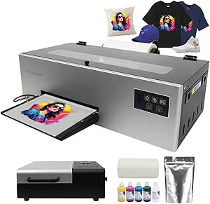 Amazon.com: A4 DTF Printer L805 Transfer Printing Machine for T-Shirts ...