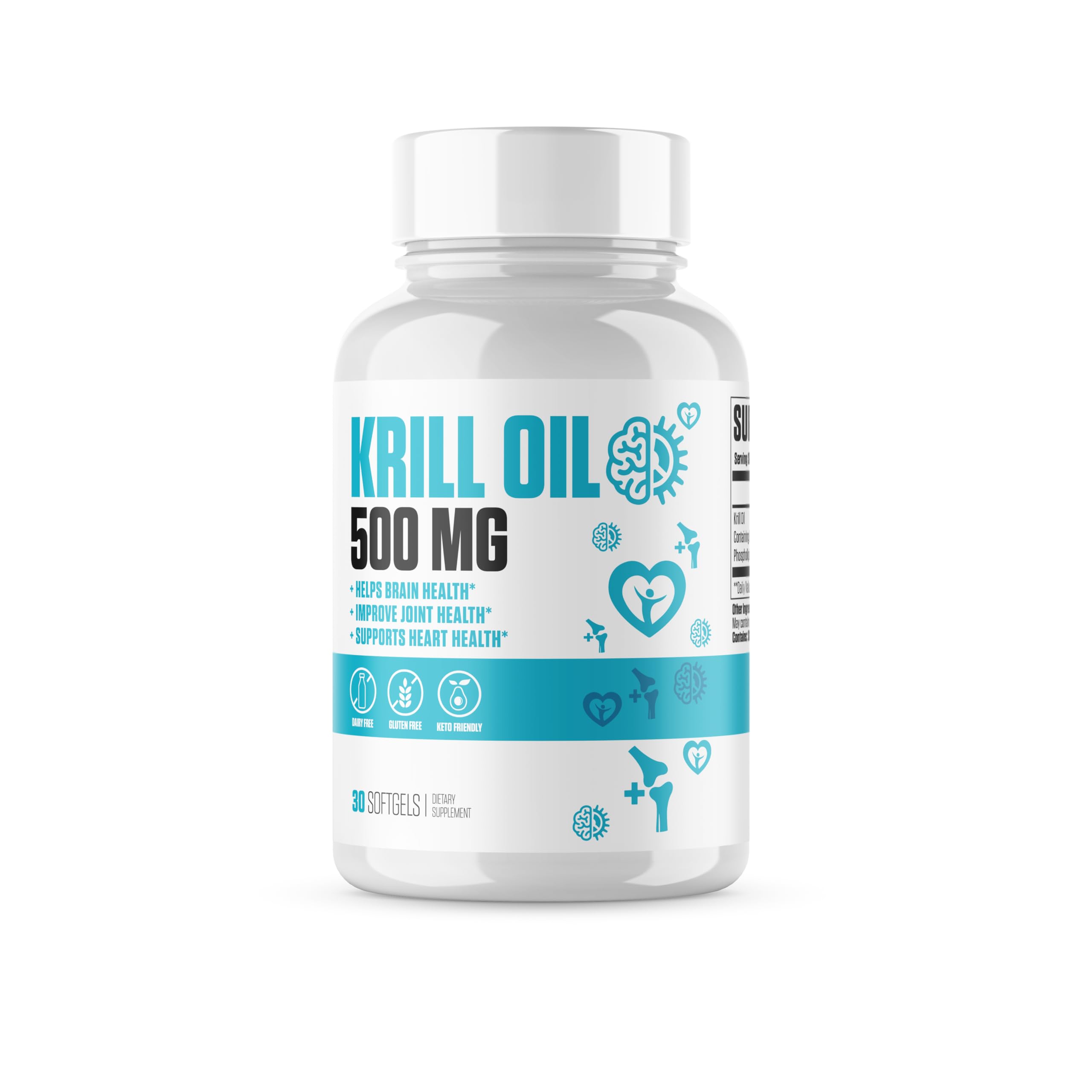 Amazon.com: Krill Oil Softgels | #1 New Krill Oil Supplement with Phospholipids, EPA, DHA ...