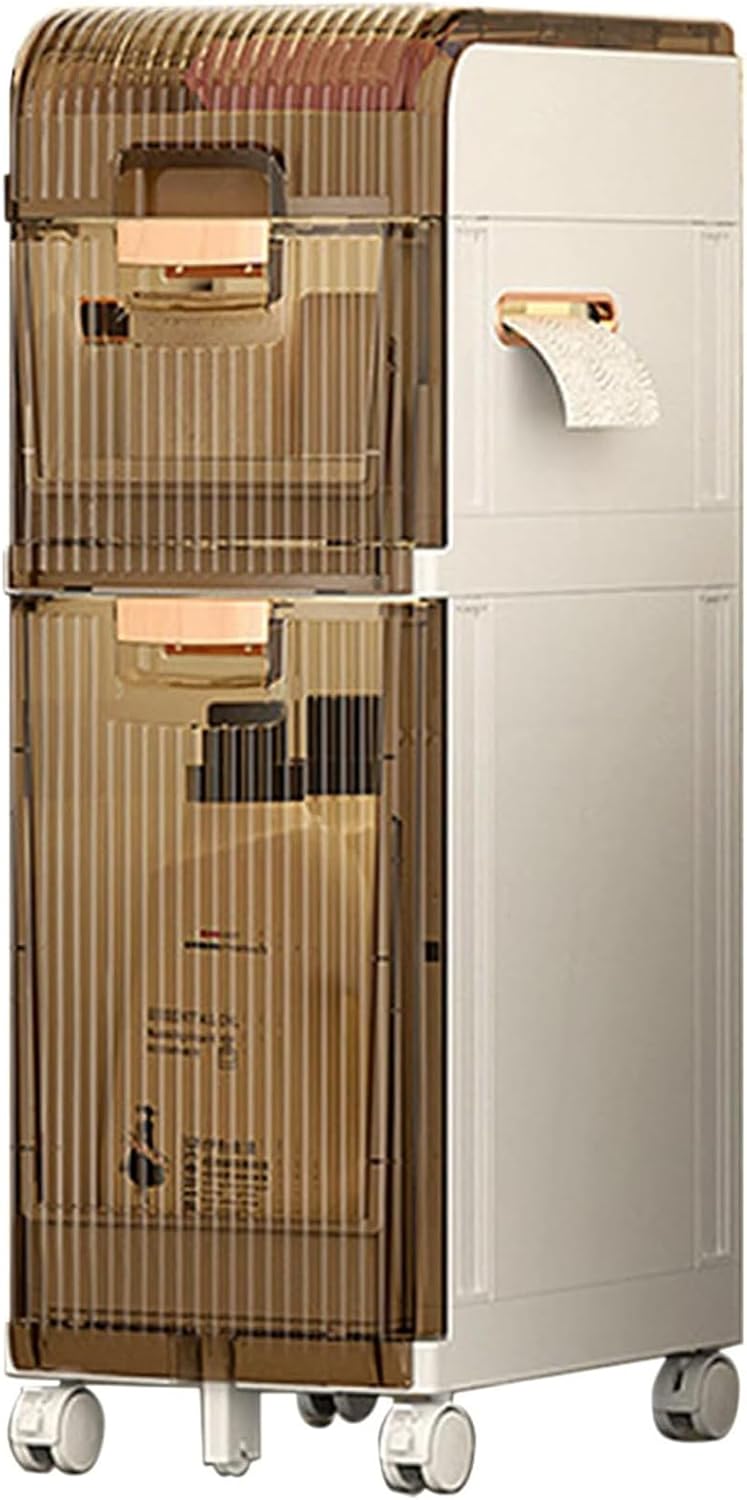 MEILISHAOMEI Storage Drawer Units Narrow Storage Cabinet, Standing ...