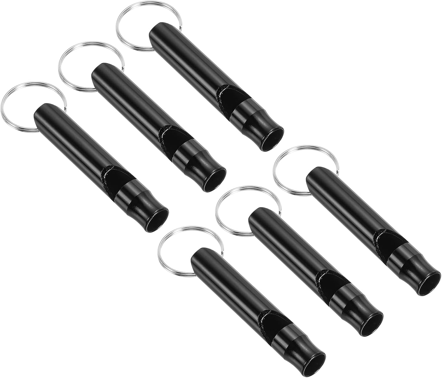 Amazon.com : PATIKIL Emergency Whistle, 6 Pack Loud Sound Aluminum ...