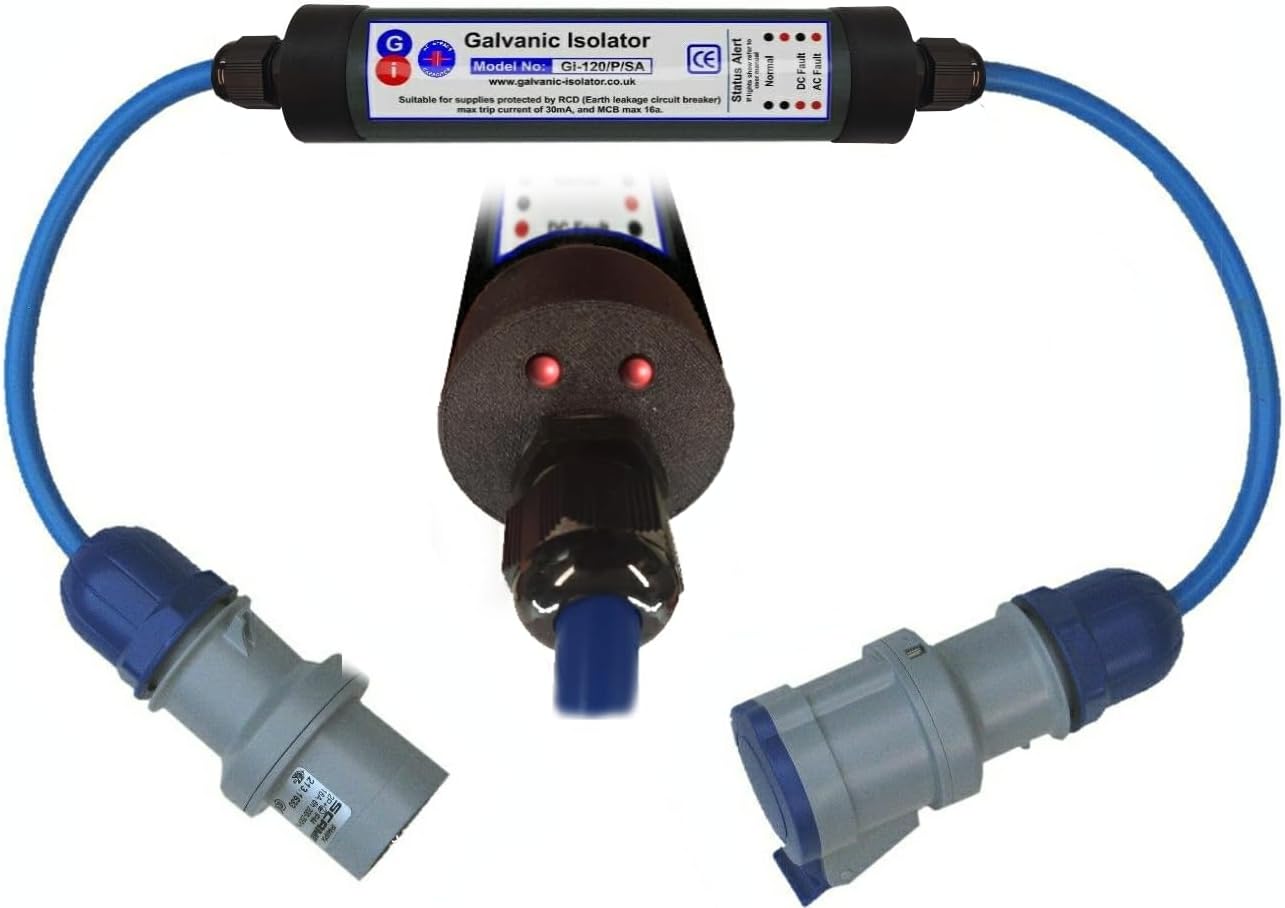 Marine Galvanic Isolator - Boat Galvanic Isolator - Status Alert - 500 ...