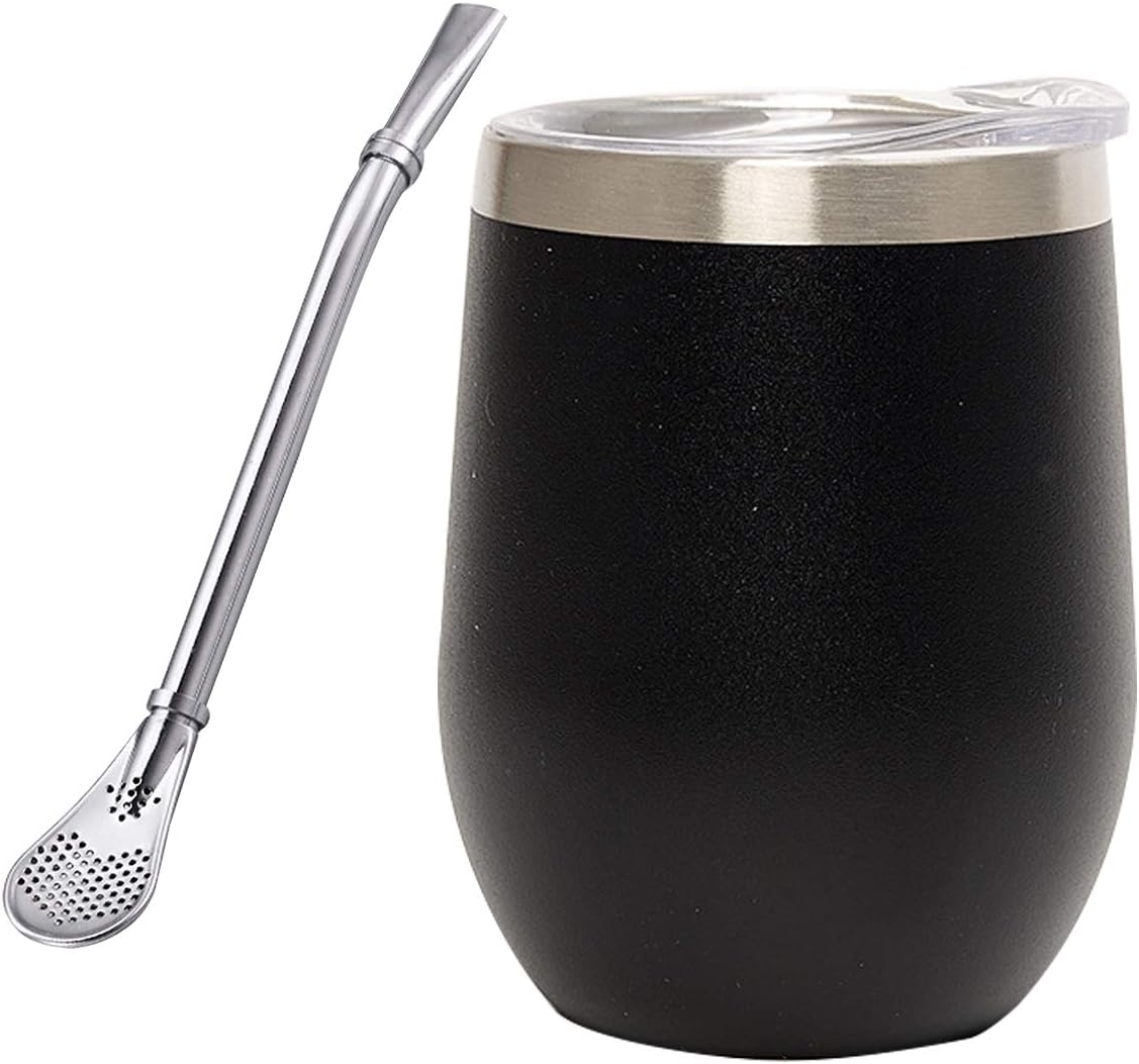 Gaucho Bruno - Yerba Mate Starter Kit with Thermal Stainless Steel Mate ...