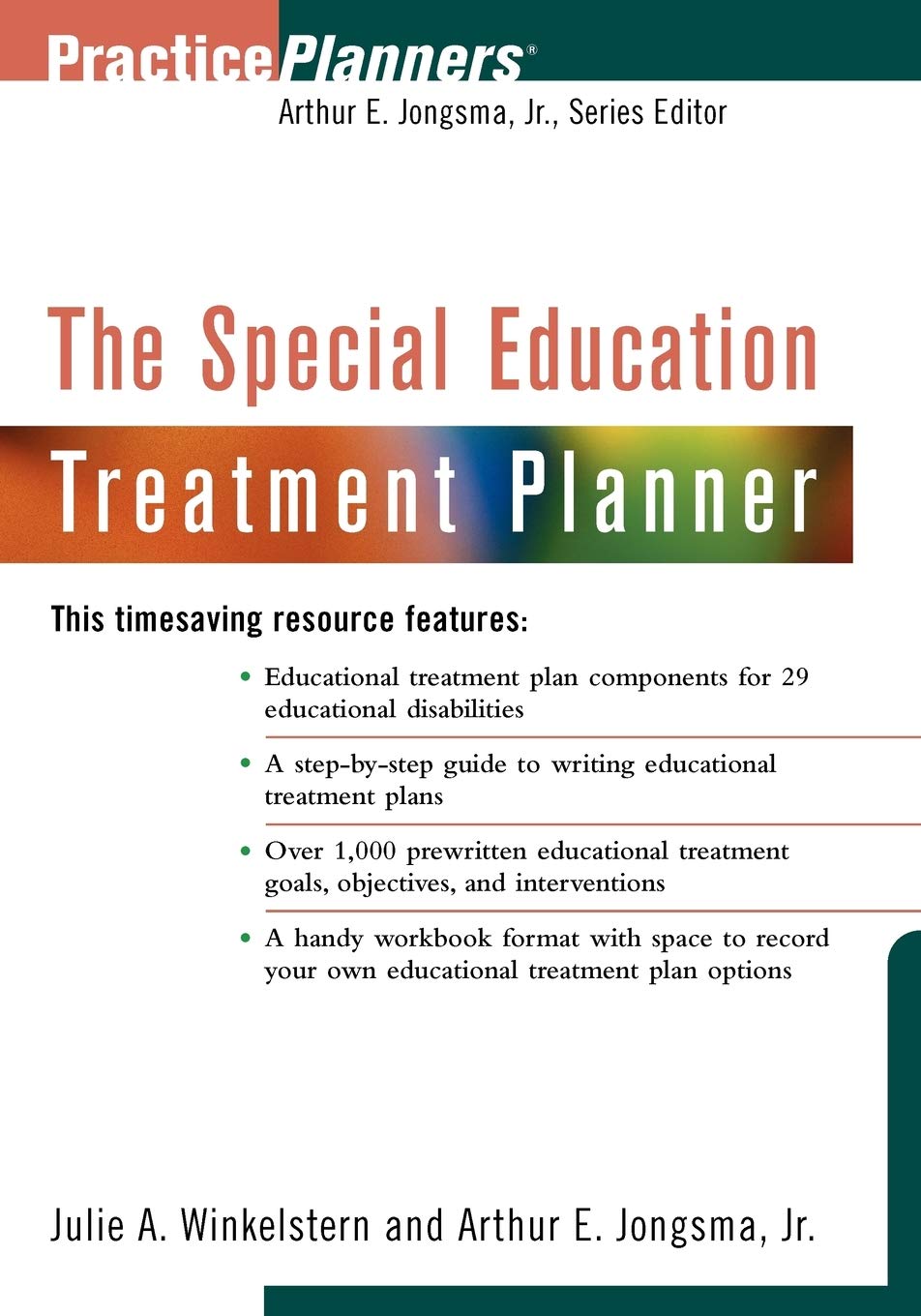 Amazon.com: The Special Education Treatment Planner: 9780471388722 ...