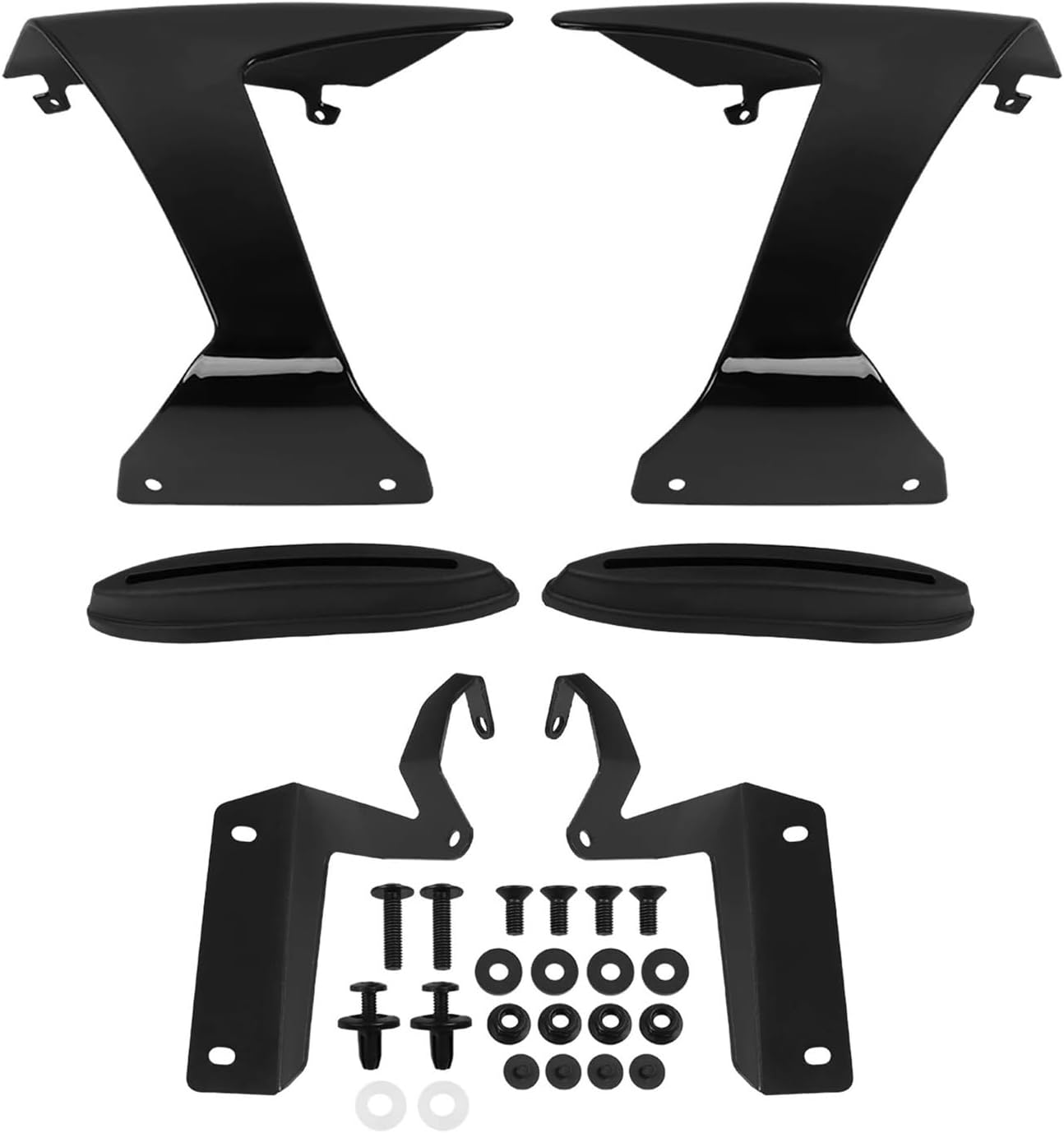 For Ninja ZX-6R ZX6R 636 2024 2025 Side Winglets Aerodynamic Wing ...