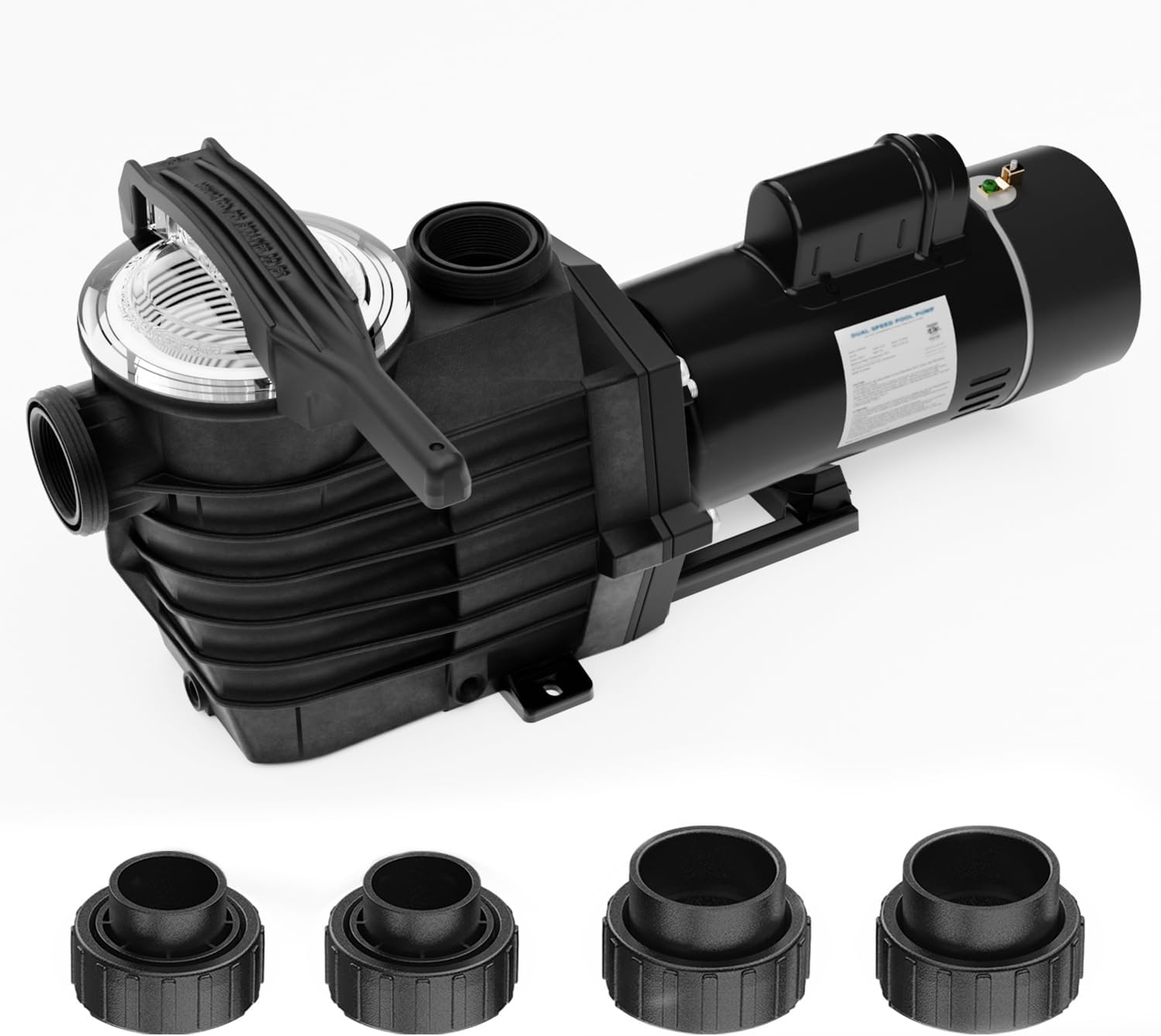 Amazon.com: Doheny's Harris ProForce 1.5 HP Inground Pool Pump 220V ((1 ...