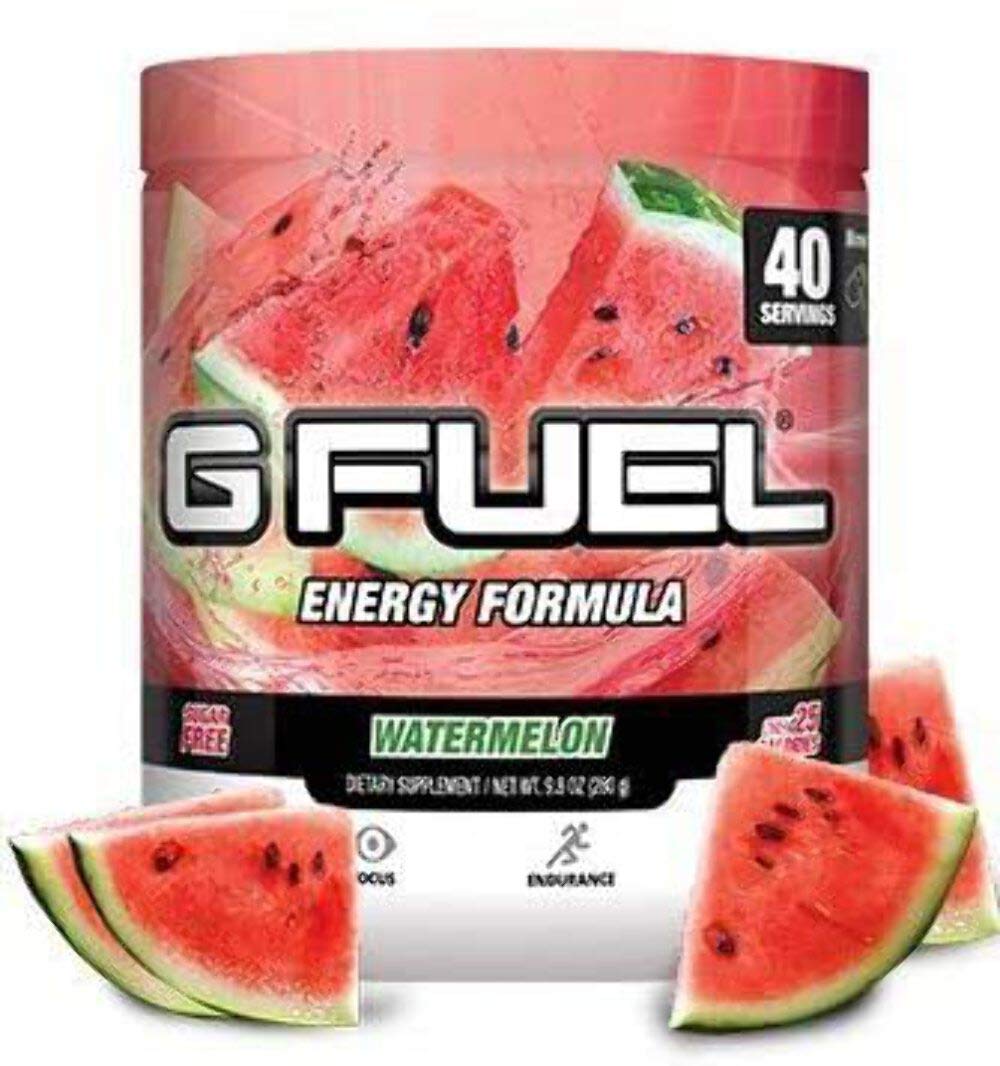 Amazon.com: G Fuel Watermelon Energy Powder, Sugar Free, Clean Caffeine ...