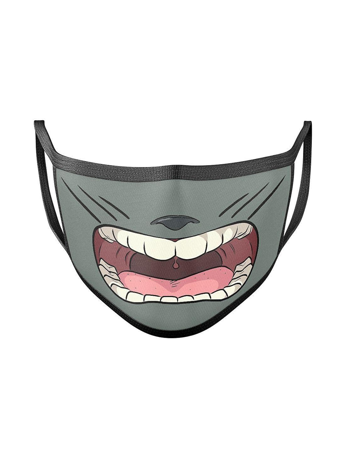 ComicSense.xyz Unisex Totoro Anime Totoro Yawn Printed Mask : Amazon.in ...