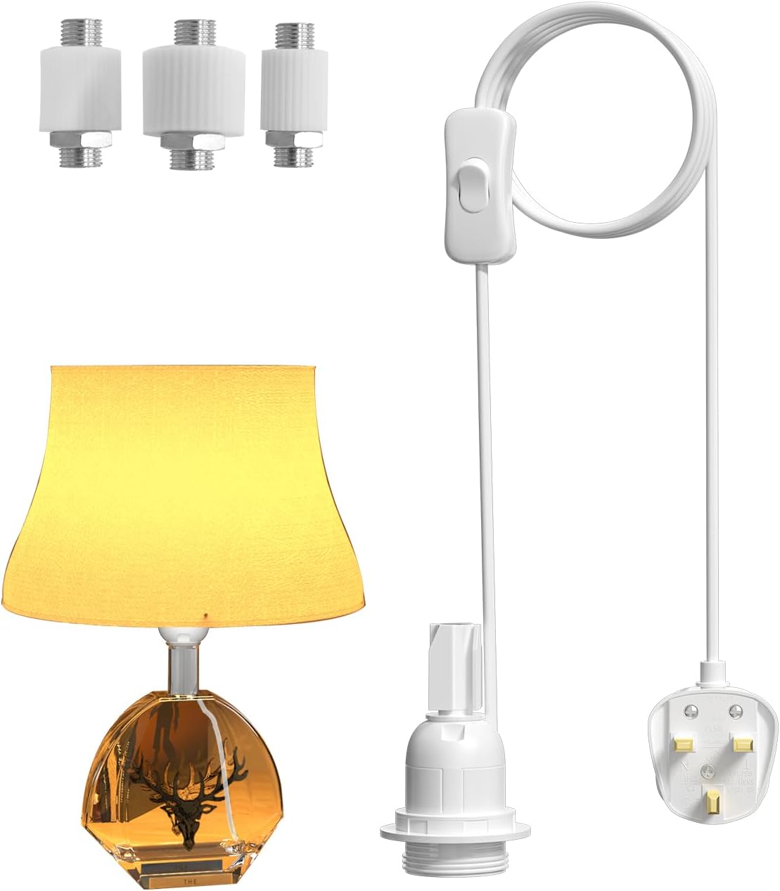 Bottle Lamp Kit Perfect for Turning Any Bottle Into a Light Fitting ...