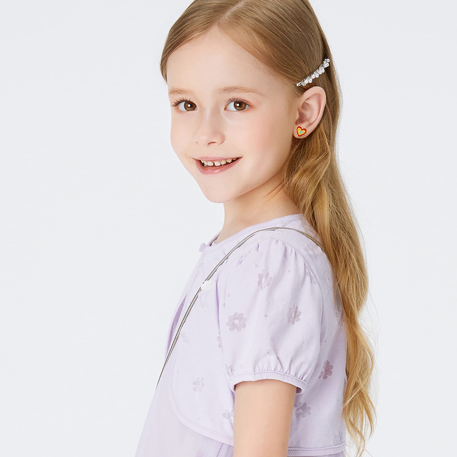 Snapklik.com : 52 Pairs Colorful Cute Stud Earrings For Girls ...