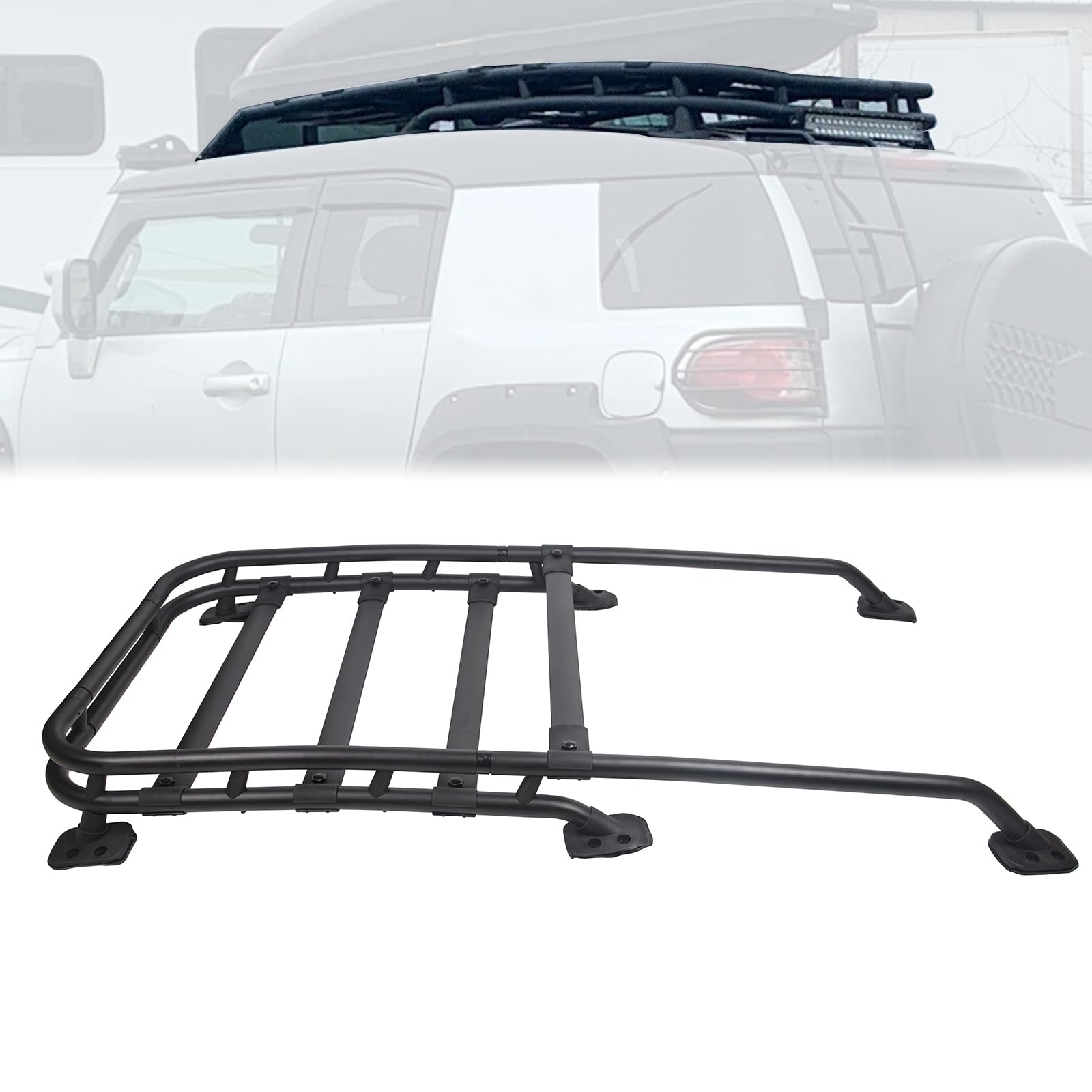 Amazon.com: KUAFU Roof Rack Compatible with 2007-2014 Toyota FJ Cruiser ...