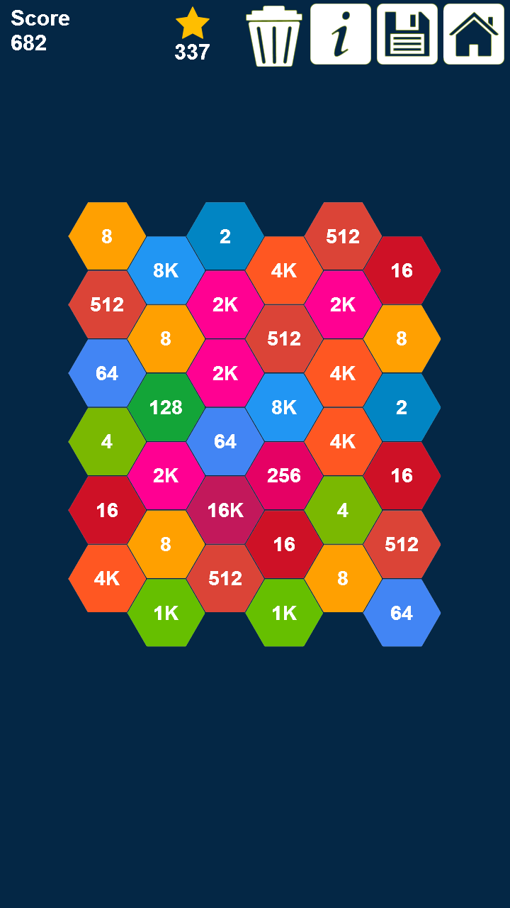 Hexa Swap Puzzles: Match 3 Number Puzzles - App on Amazon Appstore