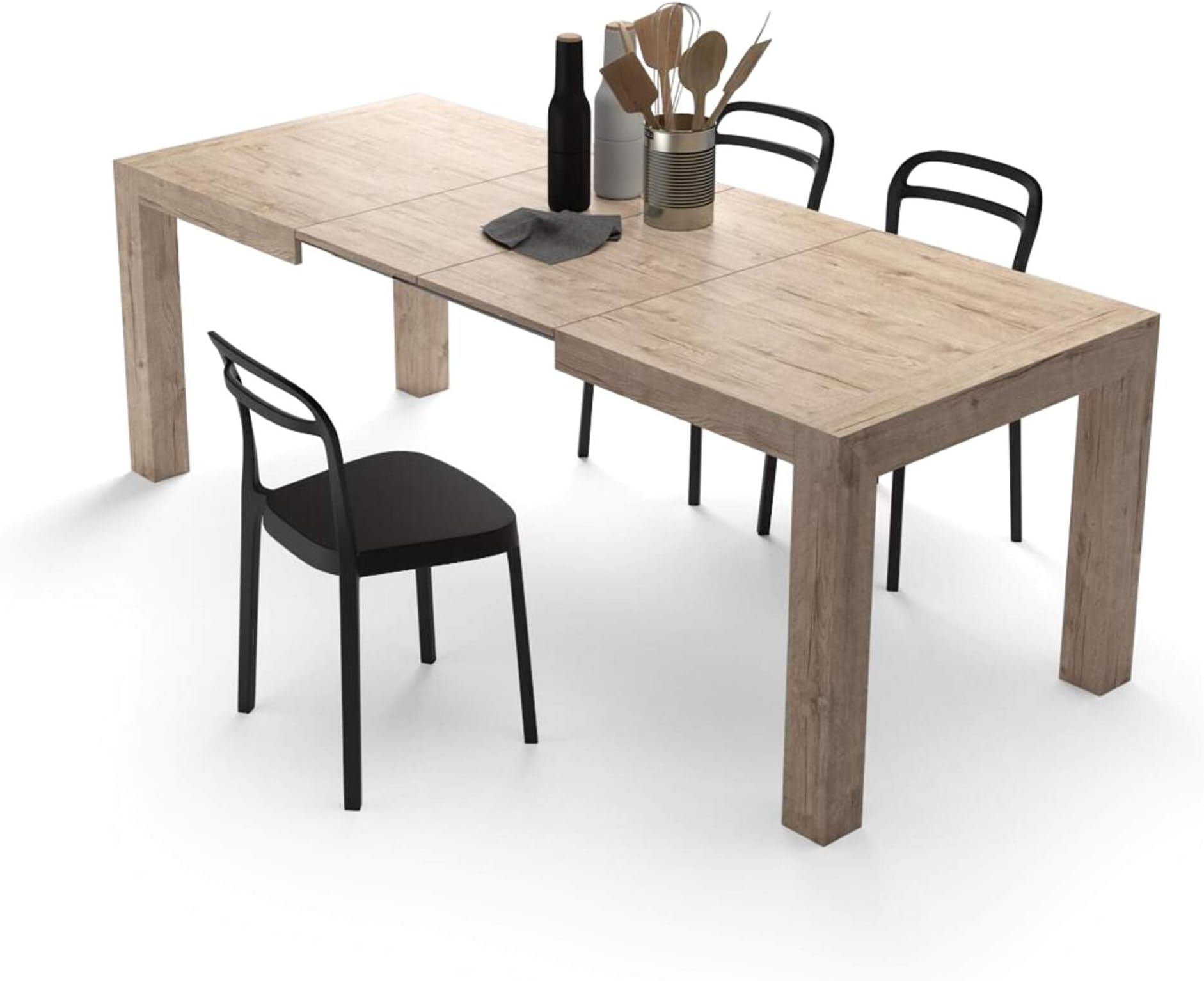 Amazon.com: Mobili Fiver, Easy, Extendable Console Table with Extension ...