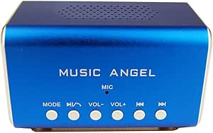 MUSIC ANGEL Portable Mini Wireless Bluetooth Speaker with Rechargeable ...