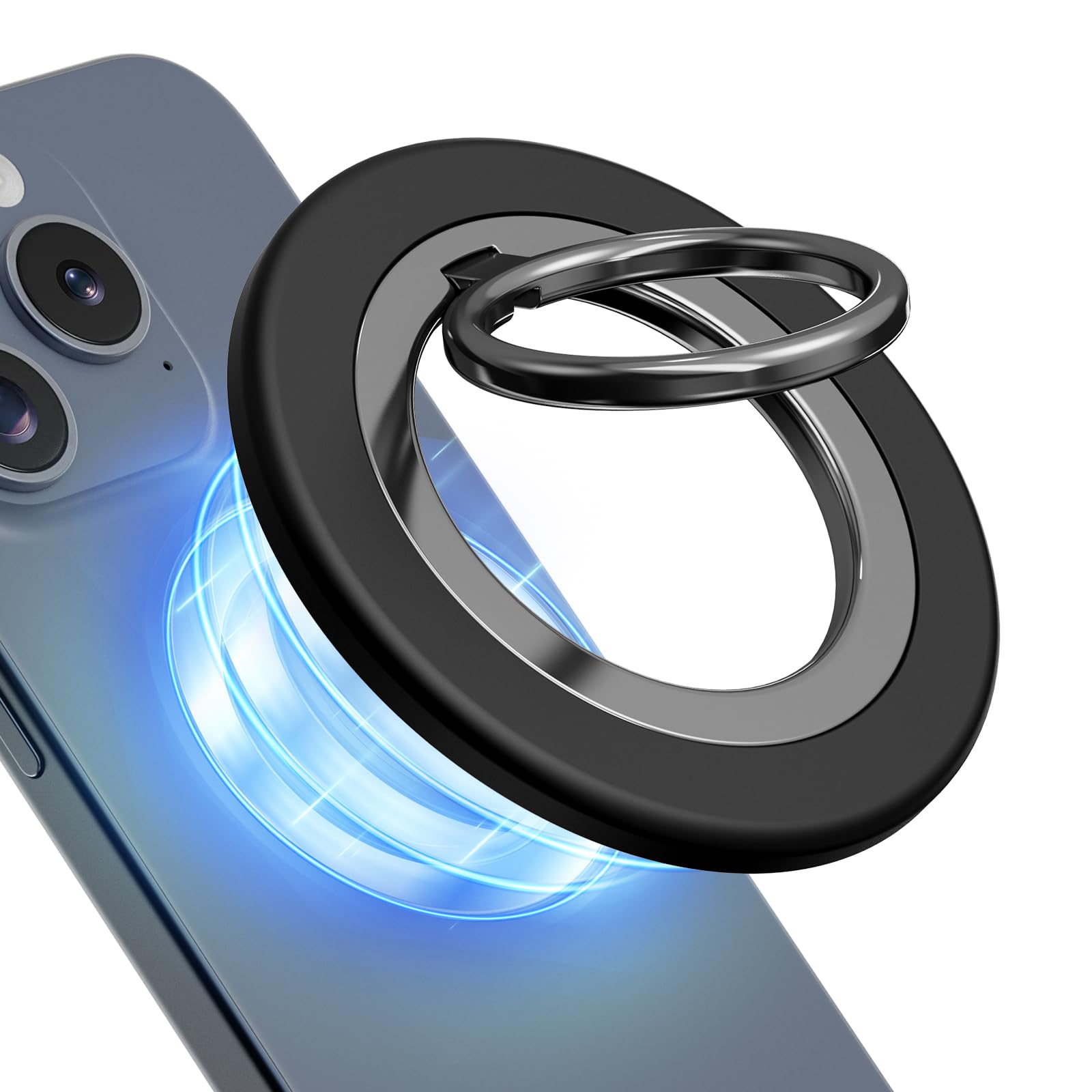 Amazon.com: CISID Magnetic Phone Ring Holder, Dual-Sided Magnet Phone Grip Cell Phone Finger ...