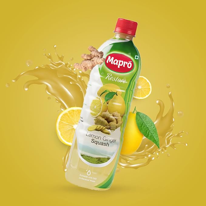Mapro Lemon Ginger Squash, 750ml : Amazon.in: Grocery & Gourmet Foods