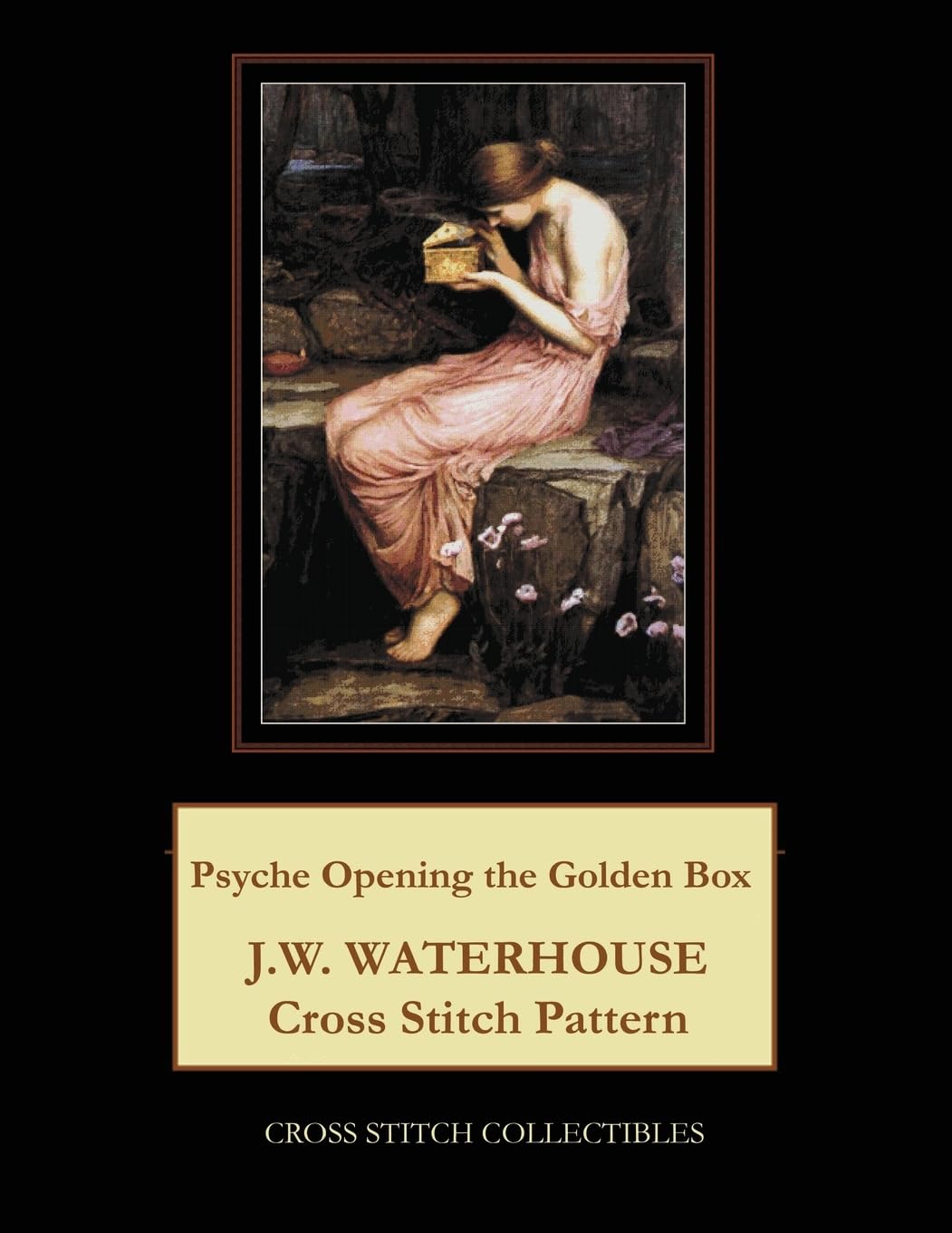 Psyche Opening the Golden Box: J.W. Waterhouse cross stitch pattern ...