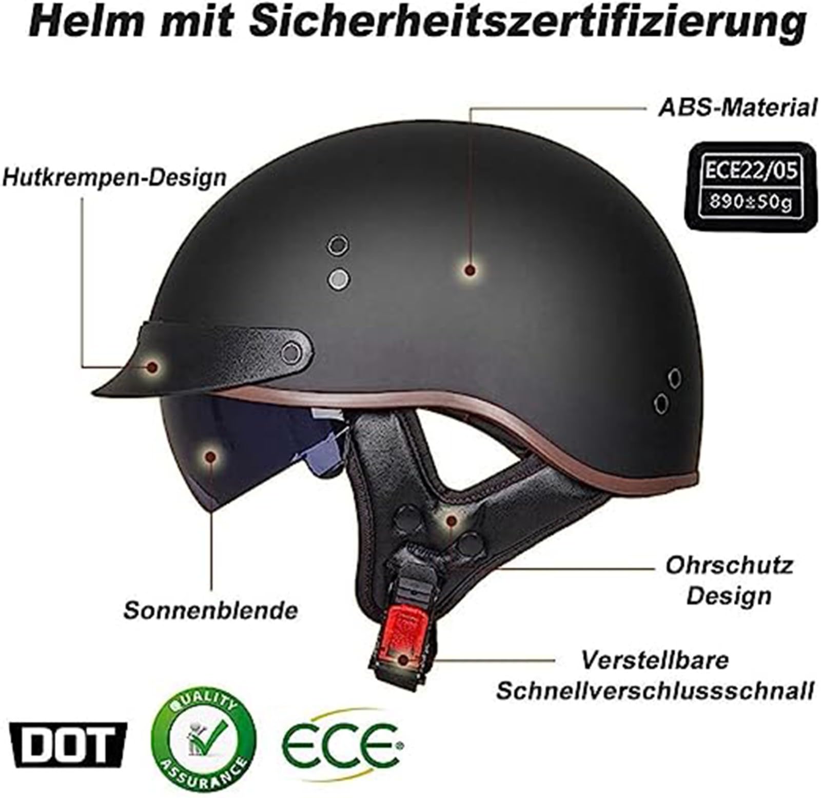 Low Profile Open Face Helmet Low Profile Crash Sale Helmet