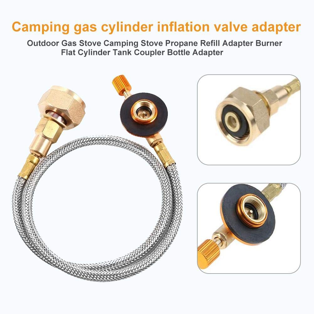 Buy WXGY Stove Adapter, Flat Tank Inflatable Valve Outdoor Stove with ...