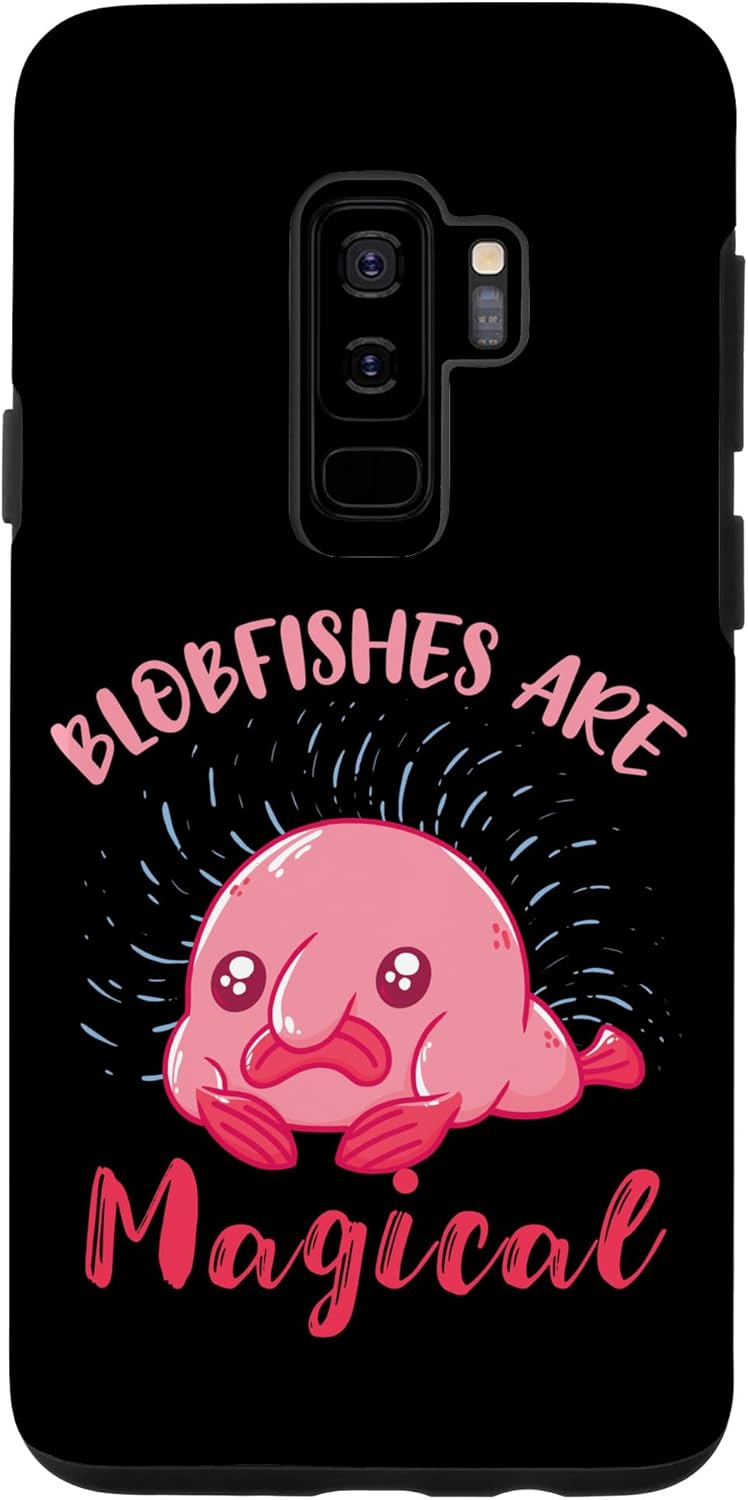 Amazon.com: Galaxy S9+ Magical Blobfish Funny Blob Fish Grumpy Face ...