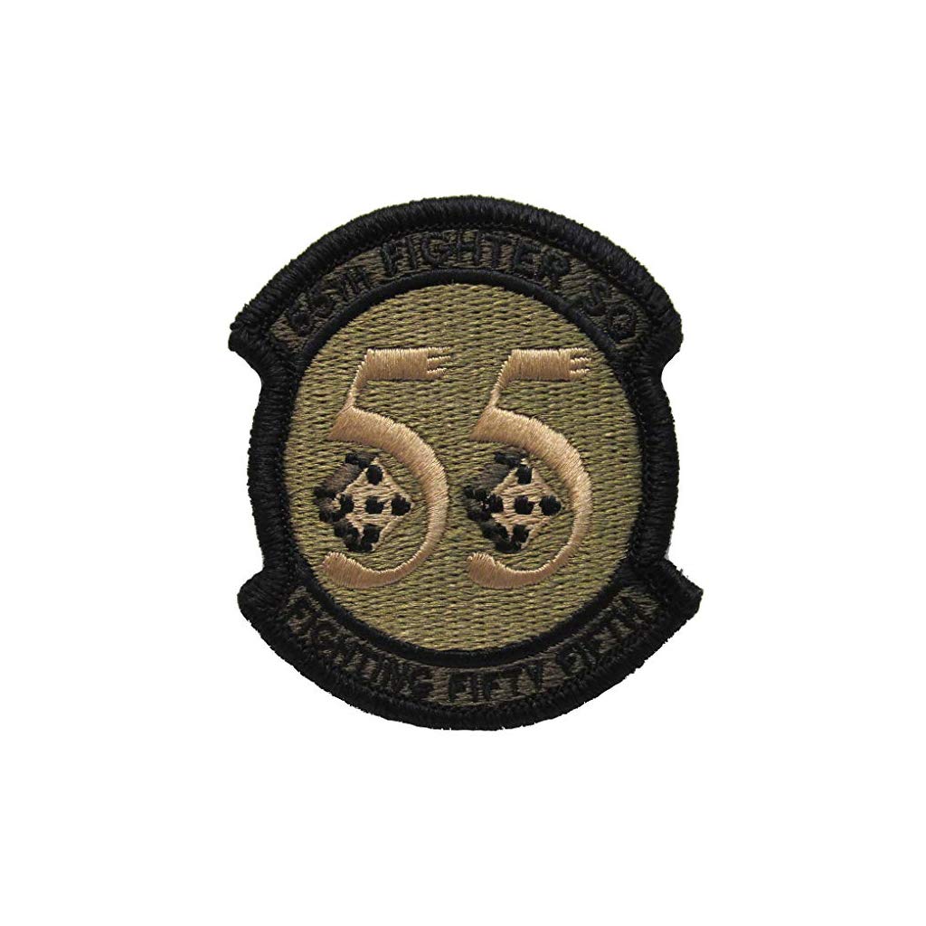 Amazon.com: US Air Force 55th Fighter Squadron OCP Spice Brown Patch ...