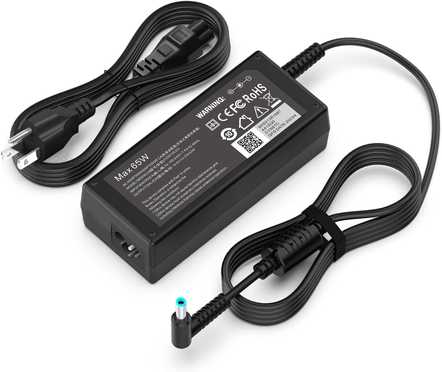 Amazon.com: 65W 45W AC Adapter Charger Fit for HP Probook 450-G9 440-G9 ...