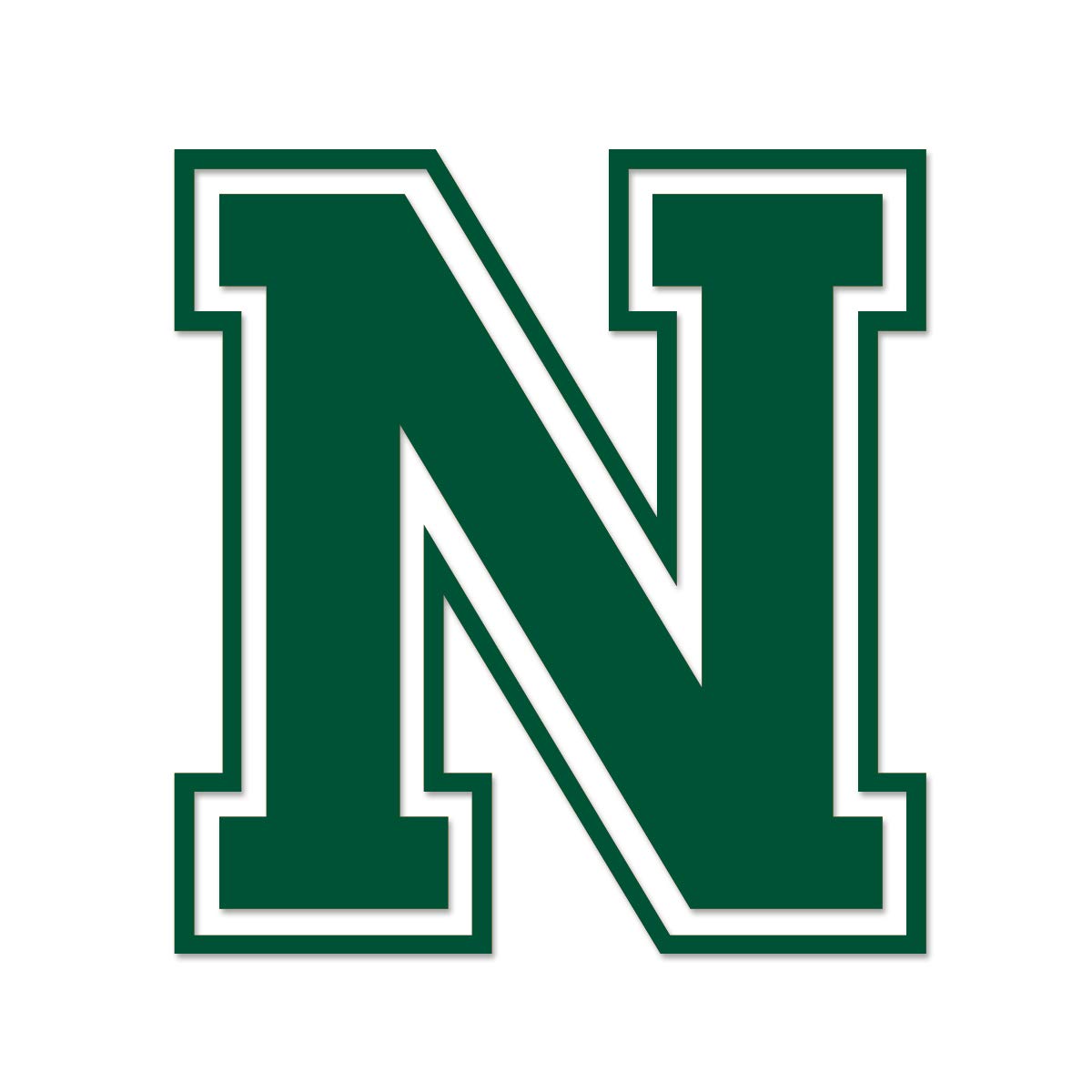 The Letter N In Green