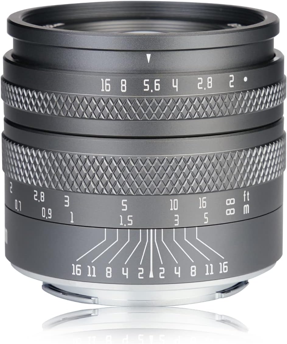 Amazon.com : Brightin Star 35mm F0.95 APS-C Manual Focus Prime Lens for ...