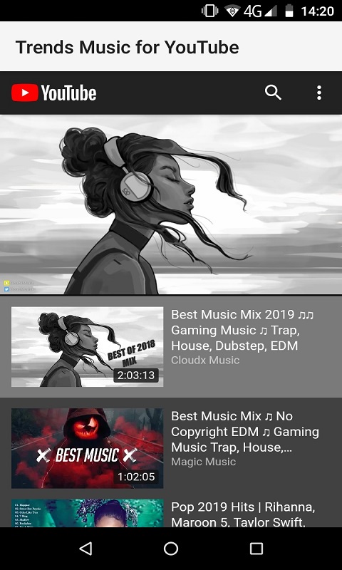 Trends Music for YouTube - App on Amazon Appstore