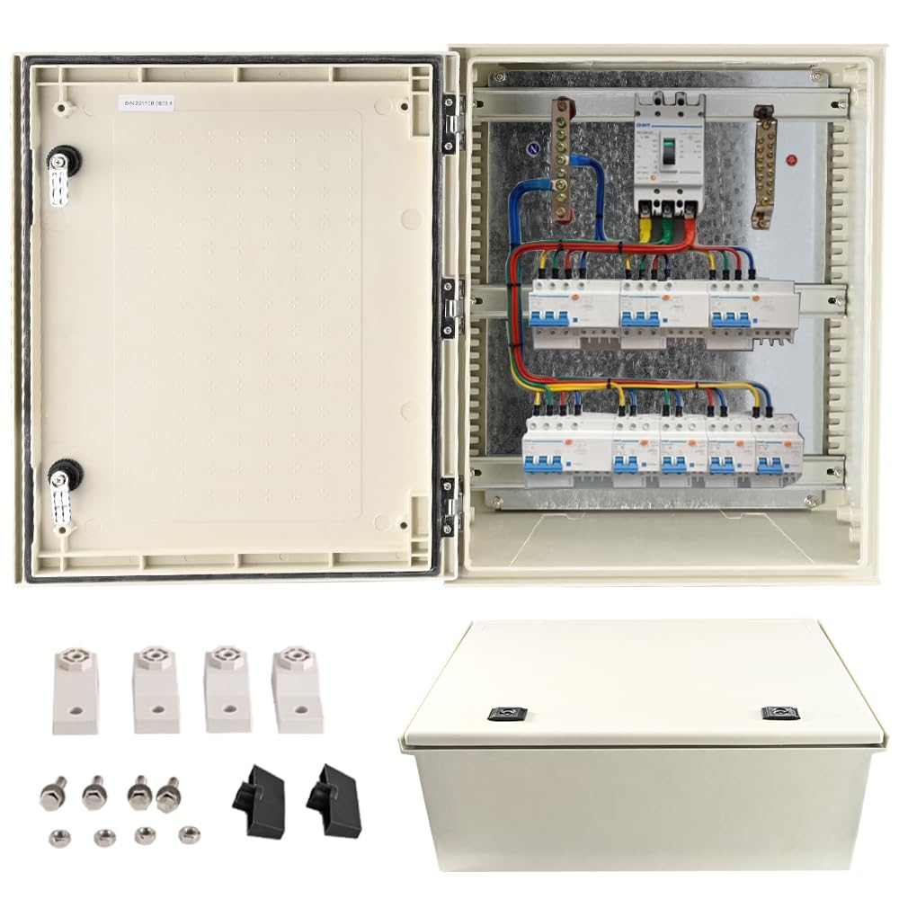 Buy Anman 60x 40 x 23CM Outdoor Electrical Box Large Waterproof ...