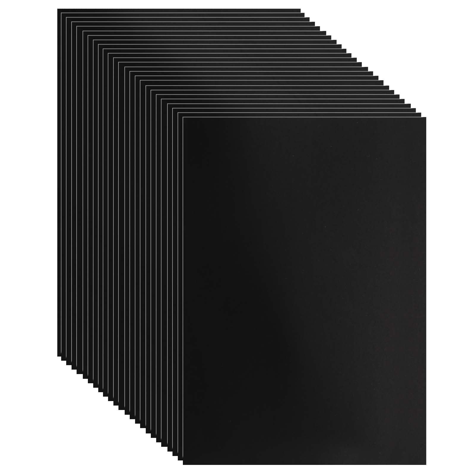 Snapklik.com : 200 Sheet A4 Black Cardstock Paper, 230gsm 85lb ...