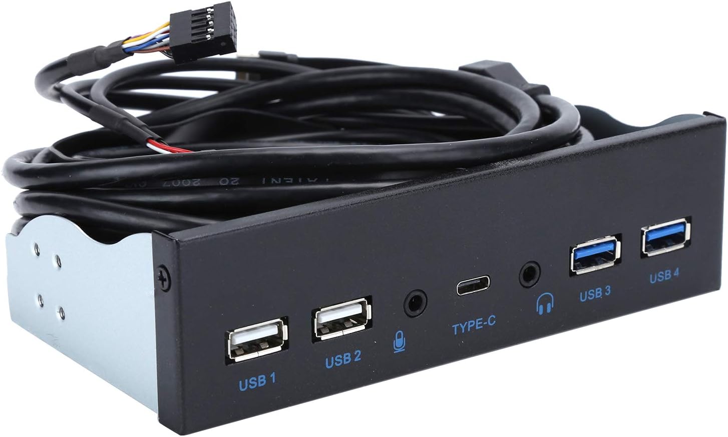EZDIY-FAB New 5.25in 10Gbps USB 3.1 Gen2 Hub and Type-C Port,Front ...
