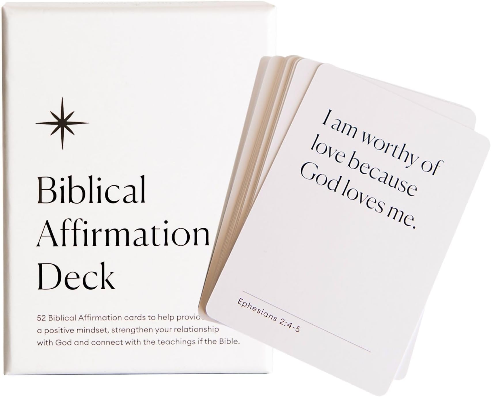 Amazon.com : The Christian Journal Co. Biblical Affirmation Deck ...