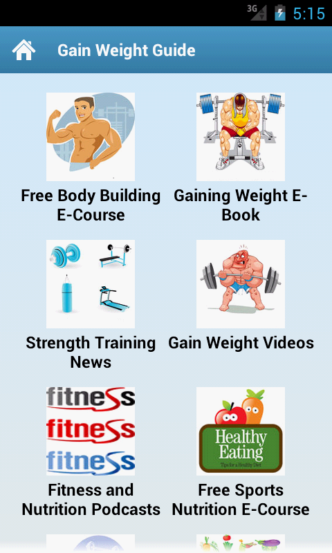 Gain Weight Guide! - App on Amazon Appstore