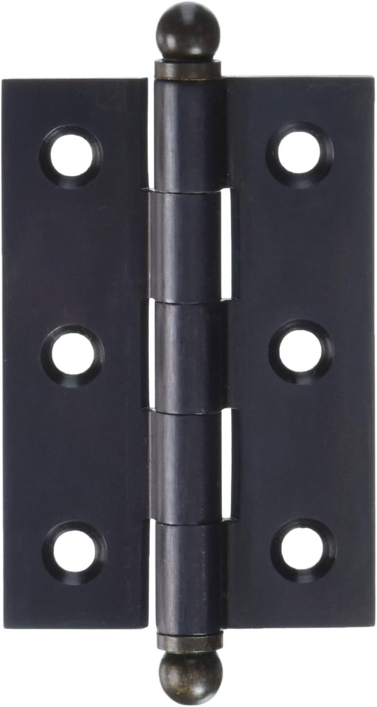 Deltana CH2517U10B Solid Brass 2-1/2-Inch x 1-11/16-Inch Cabinet Hinge ...