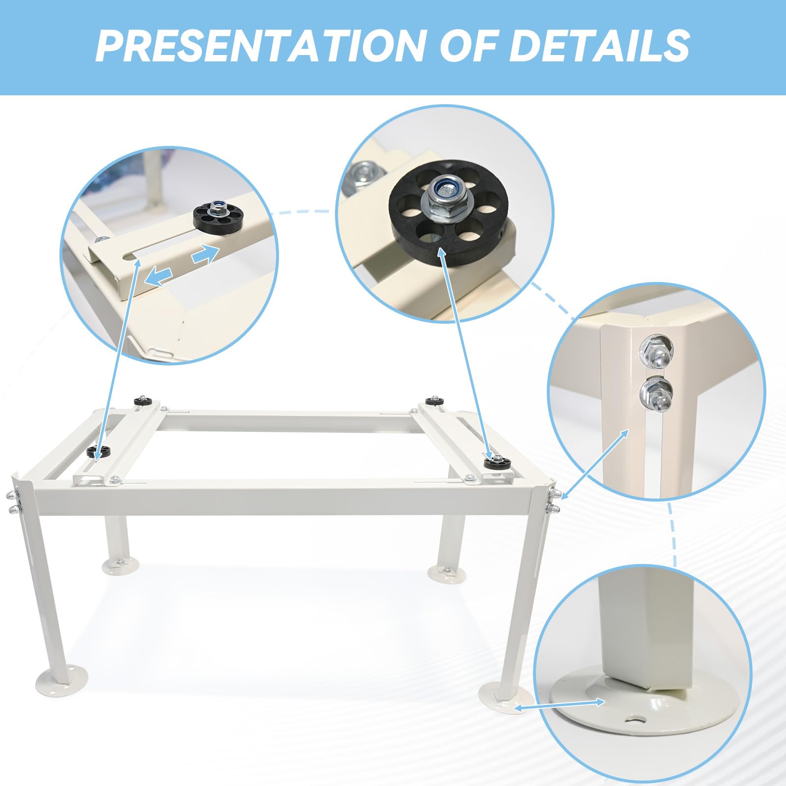 Snapklik.com : Mini Split Ground Stand For 9000-36000 BTU Ductless Mini ...