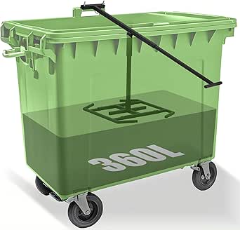 Amazon.com: NEWTRY Manual Trash Compactor Plus, 360L Wheelie Bin ...