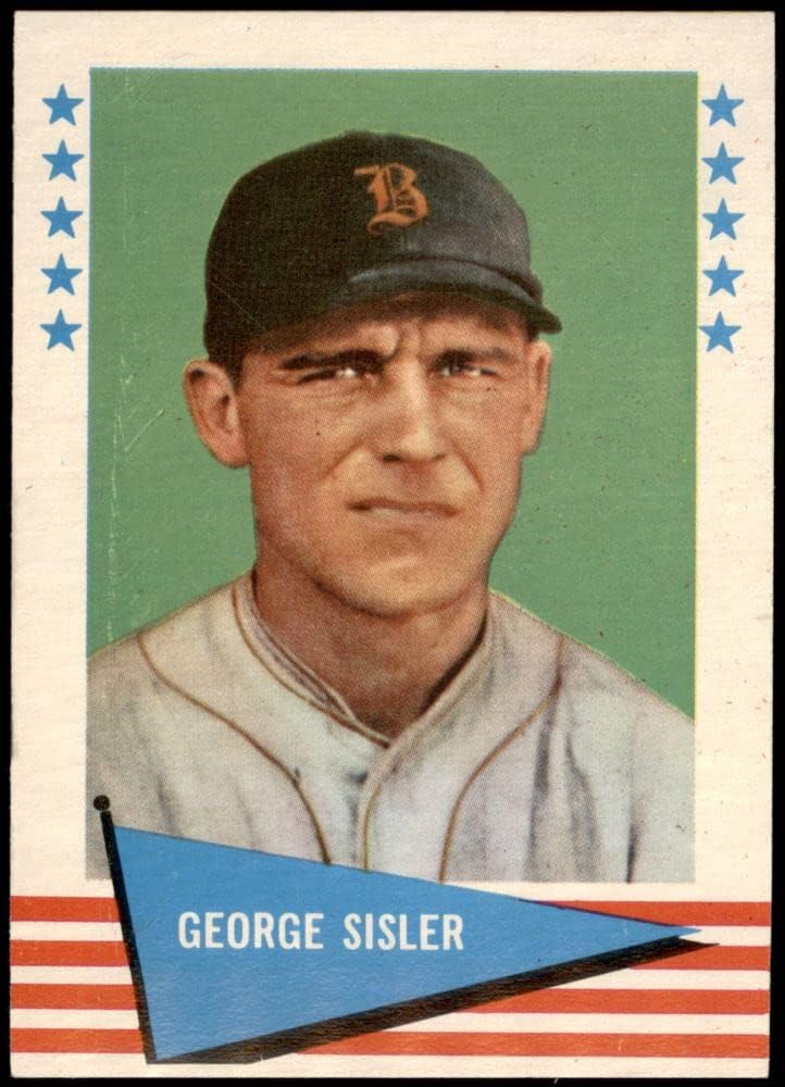 Amazon.com: 1961 Fleer # 78 George Sisler St. Louis Browns (Baseball ...