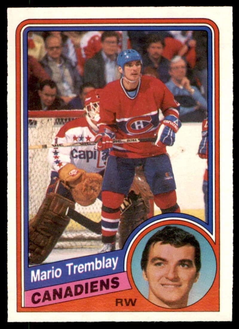 Amazon.com: Hockey NHL 1984-85 O-Pee-Chee #274 Mario Tremblay Canadiens ...