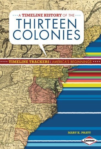 A Timeline History of the Thirteen Colonies (Timeline Trackers: America ...