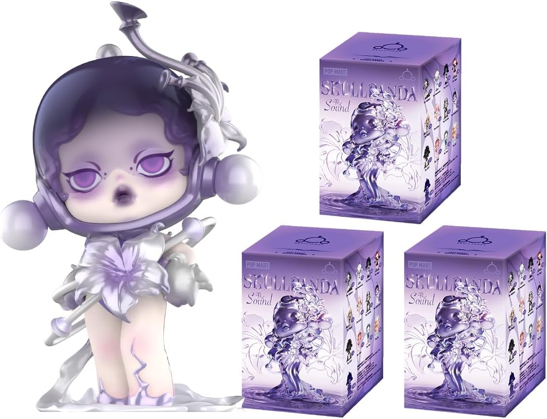 POP MART SKULLPANDA The Sound Series 3 Pack 2.5 Inch Premium ...