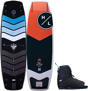 Amazon.com : Hyperlite Murray Pro Mens Wakeboard 150 W/Session Bindings ...