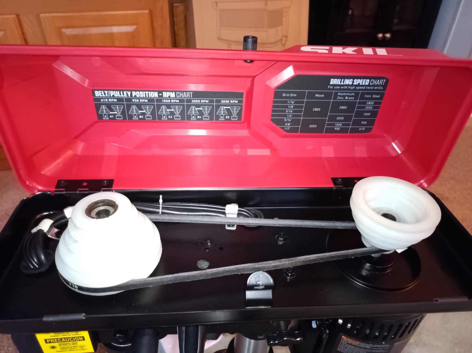 $33/mo - Finance SKIL 6.2 Amp 10 In. 5-Speed Benchtop Drill Press with ...