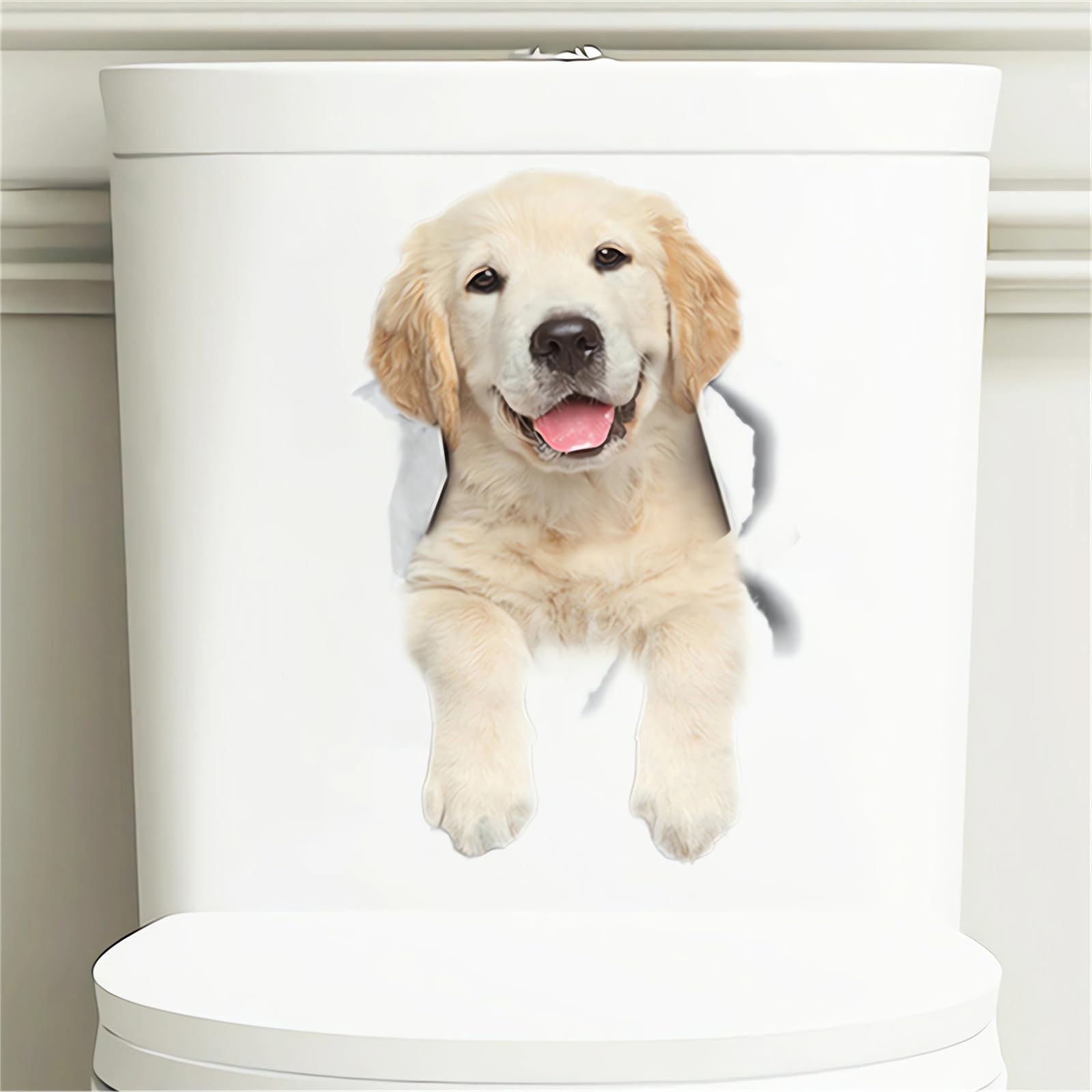 Amazon.com: Little Dog 3D Wall Stickers， sacinora Cute Puppy Animal DIY ...